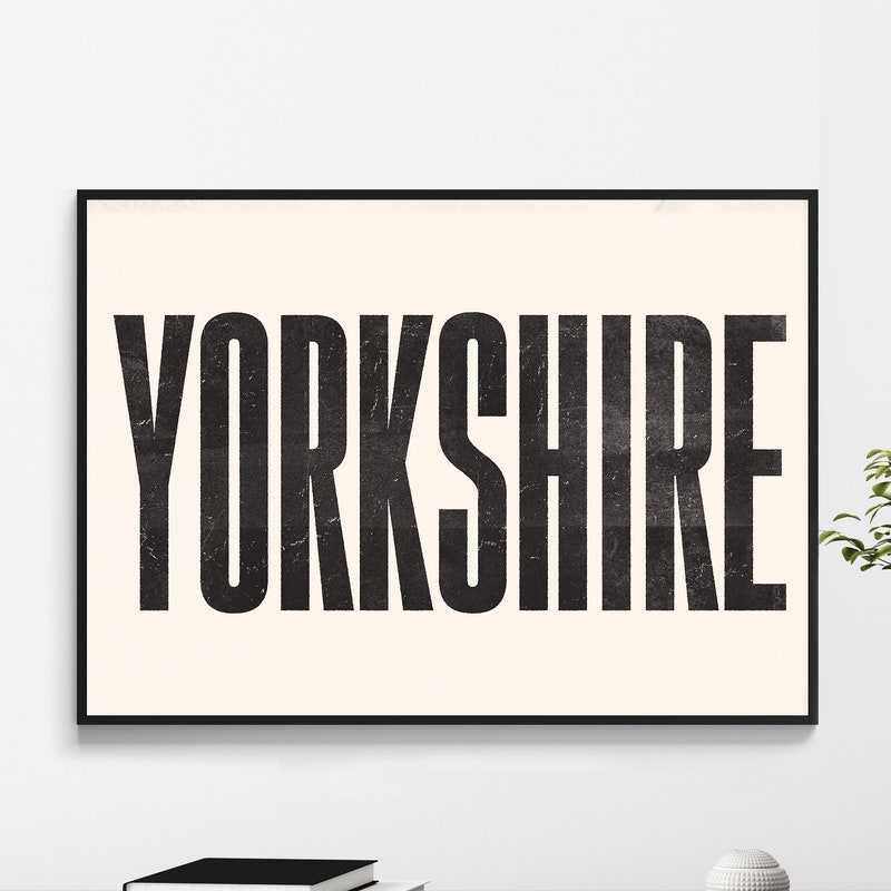 Yorkshire Print - Etsy UK