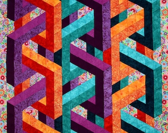 Starbox 3D Quilt Pattern Digital Download - Etsy