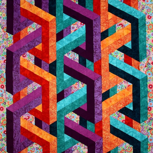 Windchimes 3D Quilt Pattern Digital Download - Etsy