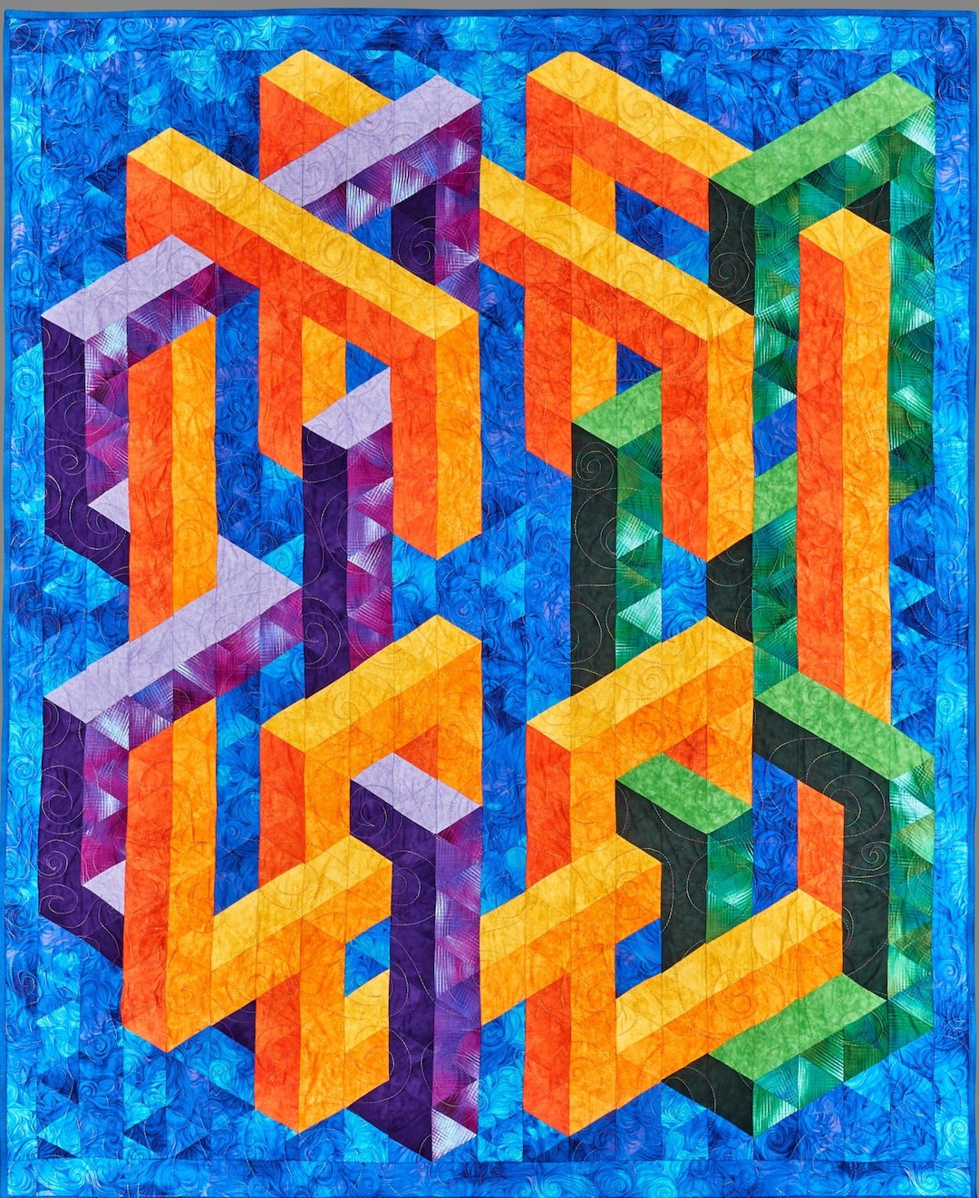 Quaternity Quilt Kit and Stunning 3D Quilts Book - Etsy