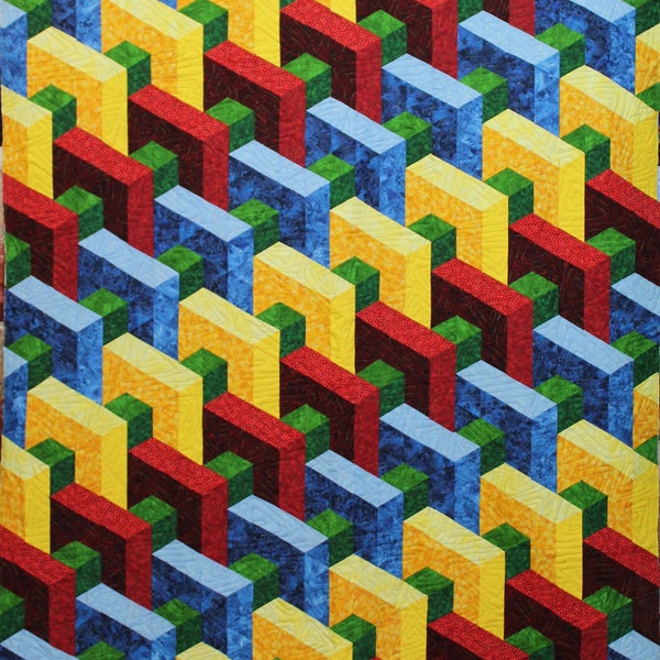 Escher Quilt Pattern Kit - Etsy