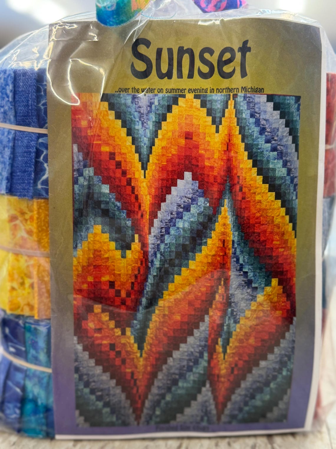 Sunset Quilt Kit - Etsy