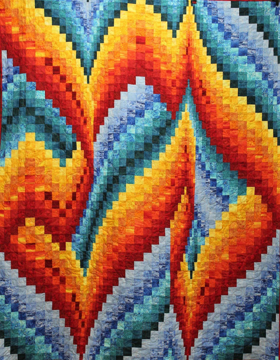 Sunset Quilt Kit - Etsy