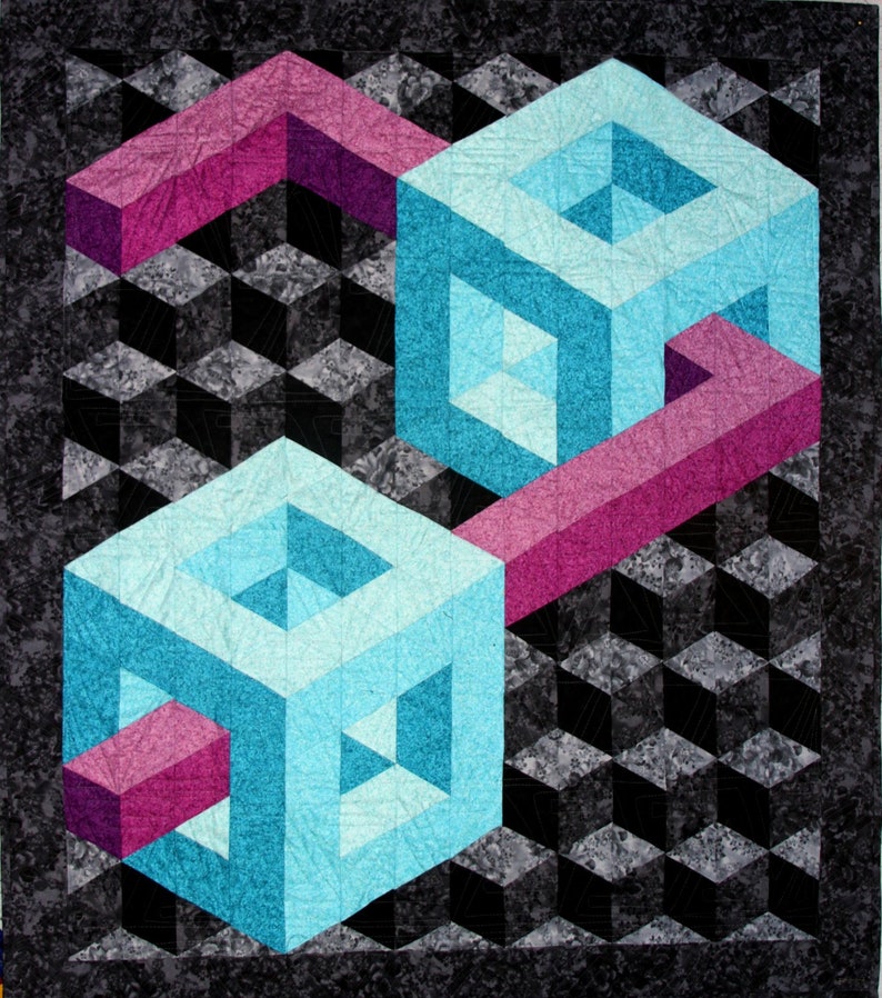 Lost in Inner Space Quilt Kit - Etsy