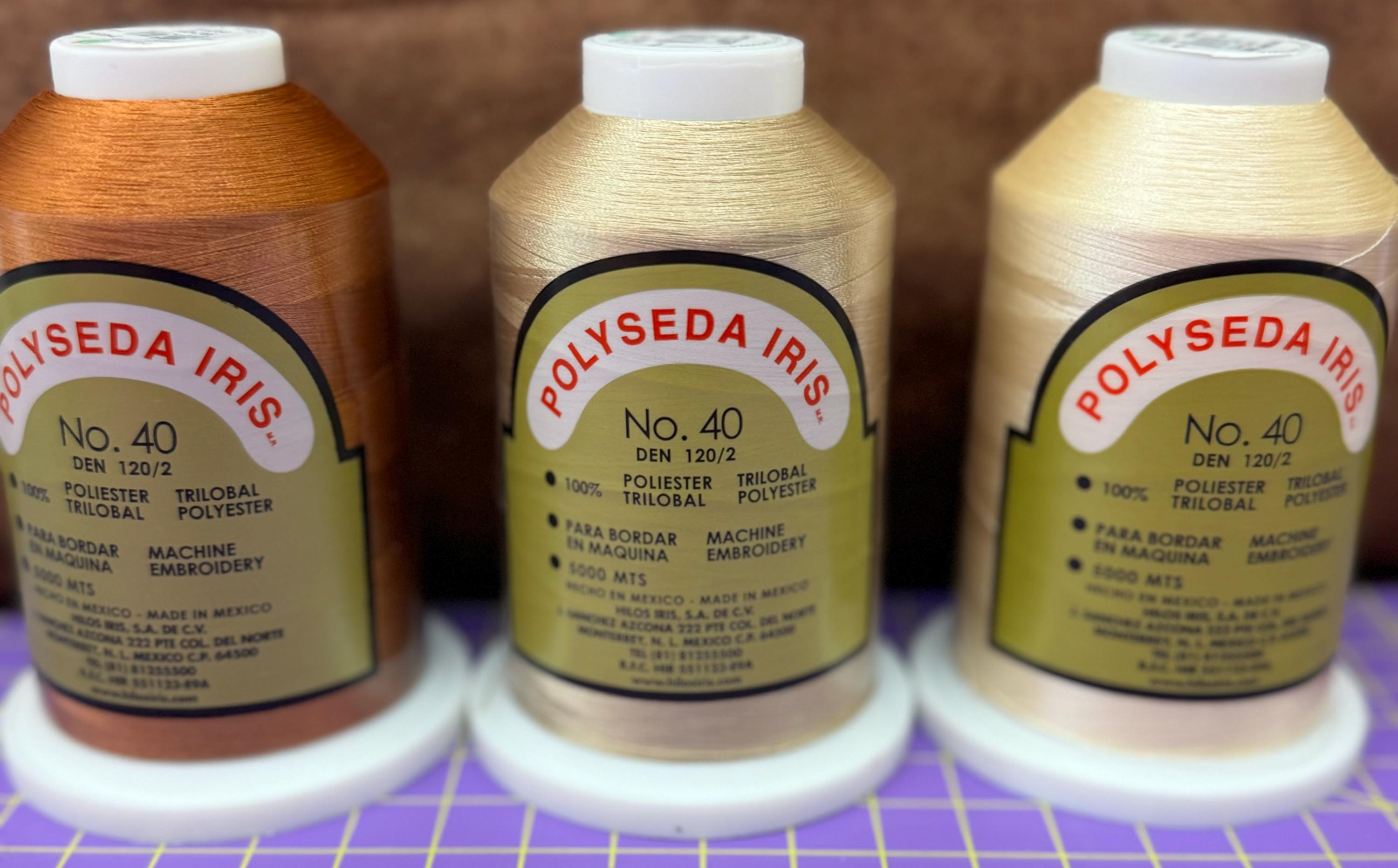 Embroidery Thread #40 / 5,500yds / Iris Brand - Selections of Brown ...