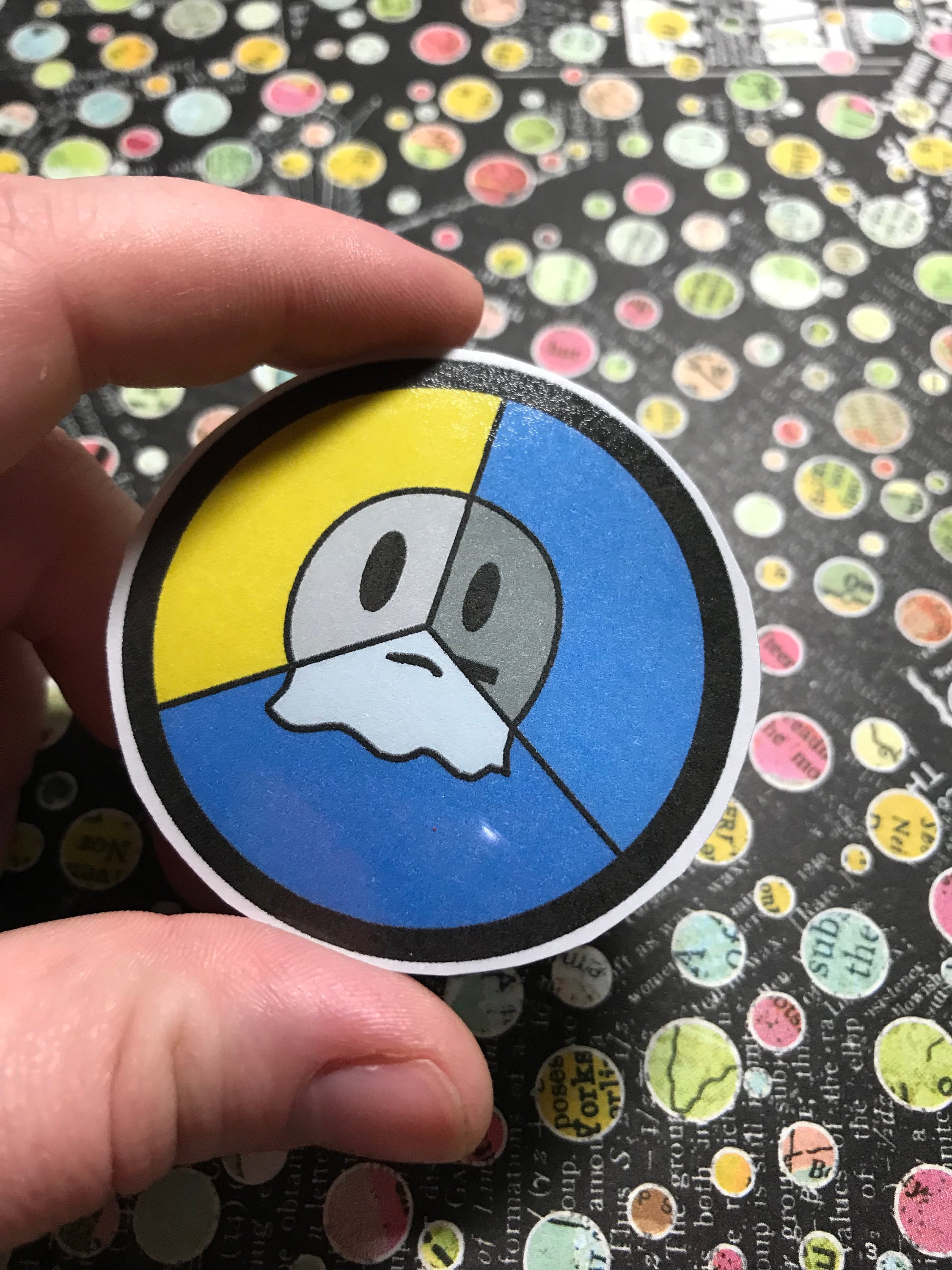 Waterproof Invader Zim Button Sticker Pack | Etsy