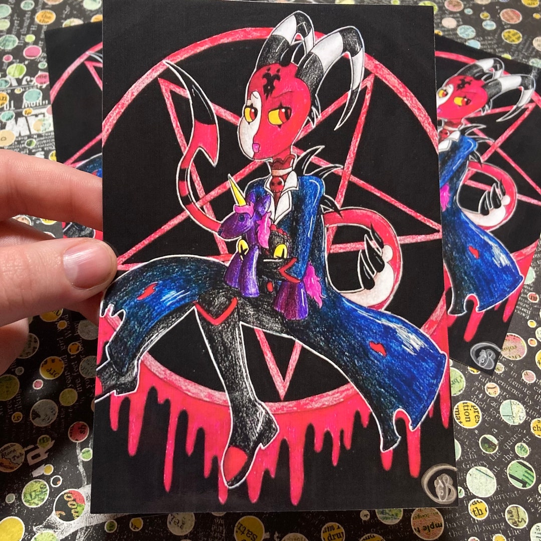 Helluva Boss Blitzø Art Print - Etsy