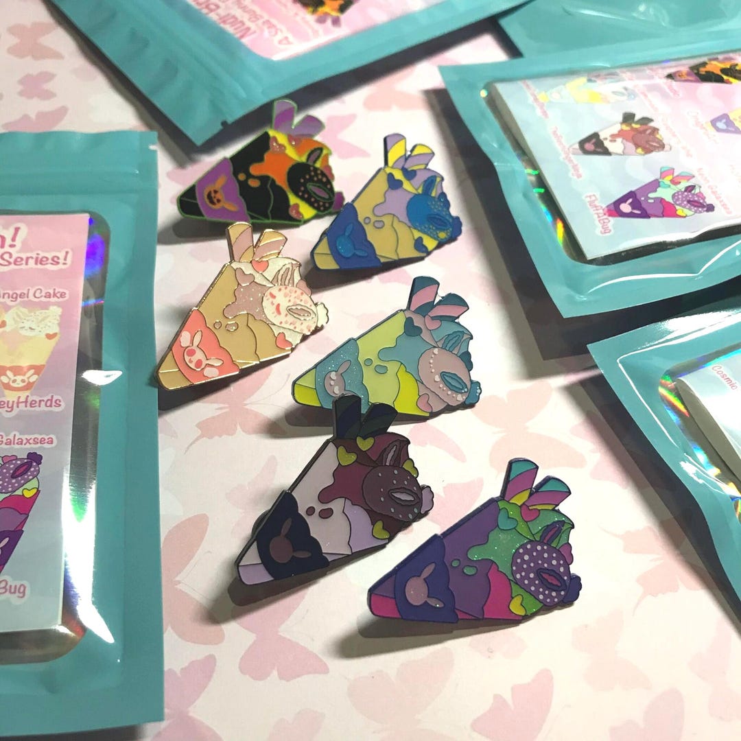 Mystery Sea Bunny Enamel Pin Blind Bags - Etsy