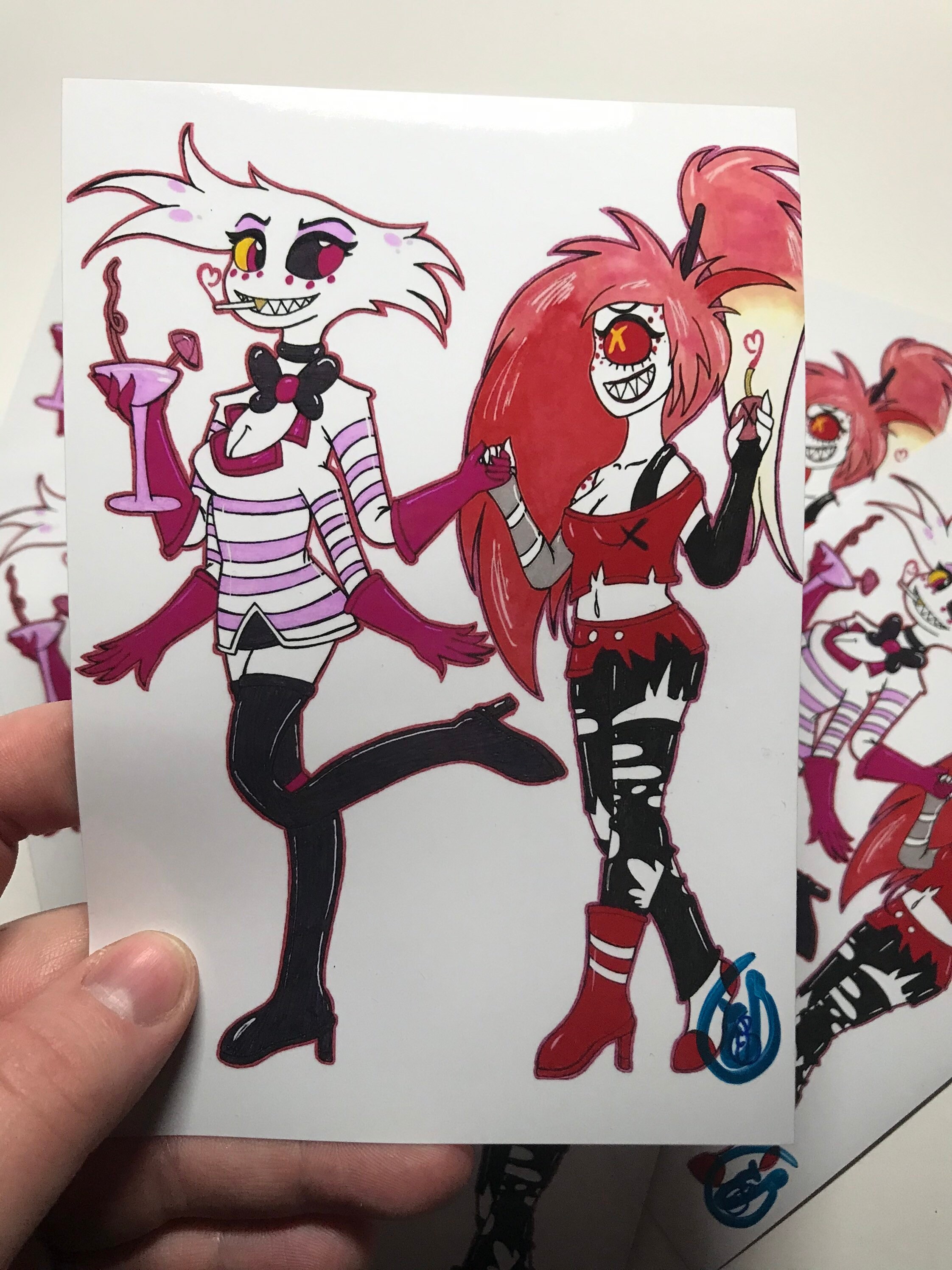 Demon Friends Print | Etsy