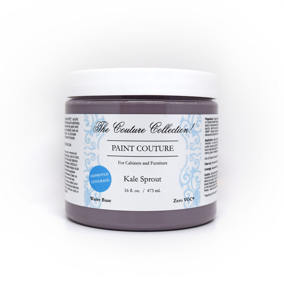 Paint Couture KALE SPROUT Acrylic Mineral Water Based Paint, Furniture ...