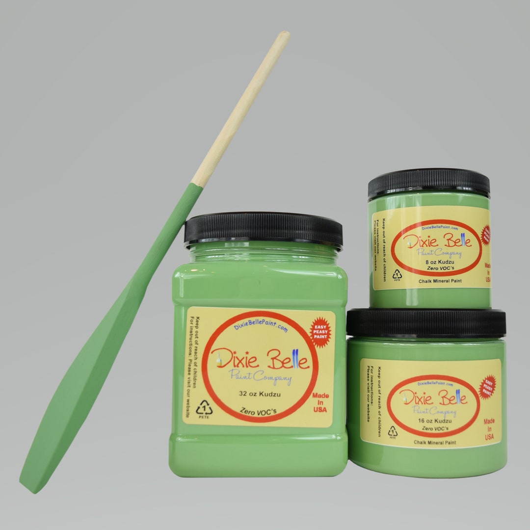 Dixie Belle Kudzu Chalk Mineral Paint. Leafy Green Furniture, Decor ...