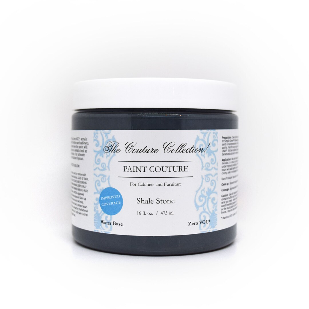 Paint Couture SHALE STONE Acrylic Mineral Water Based Paint, Furniture ...
