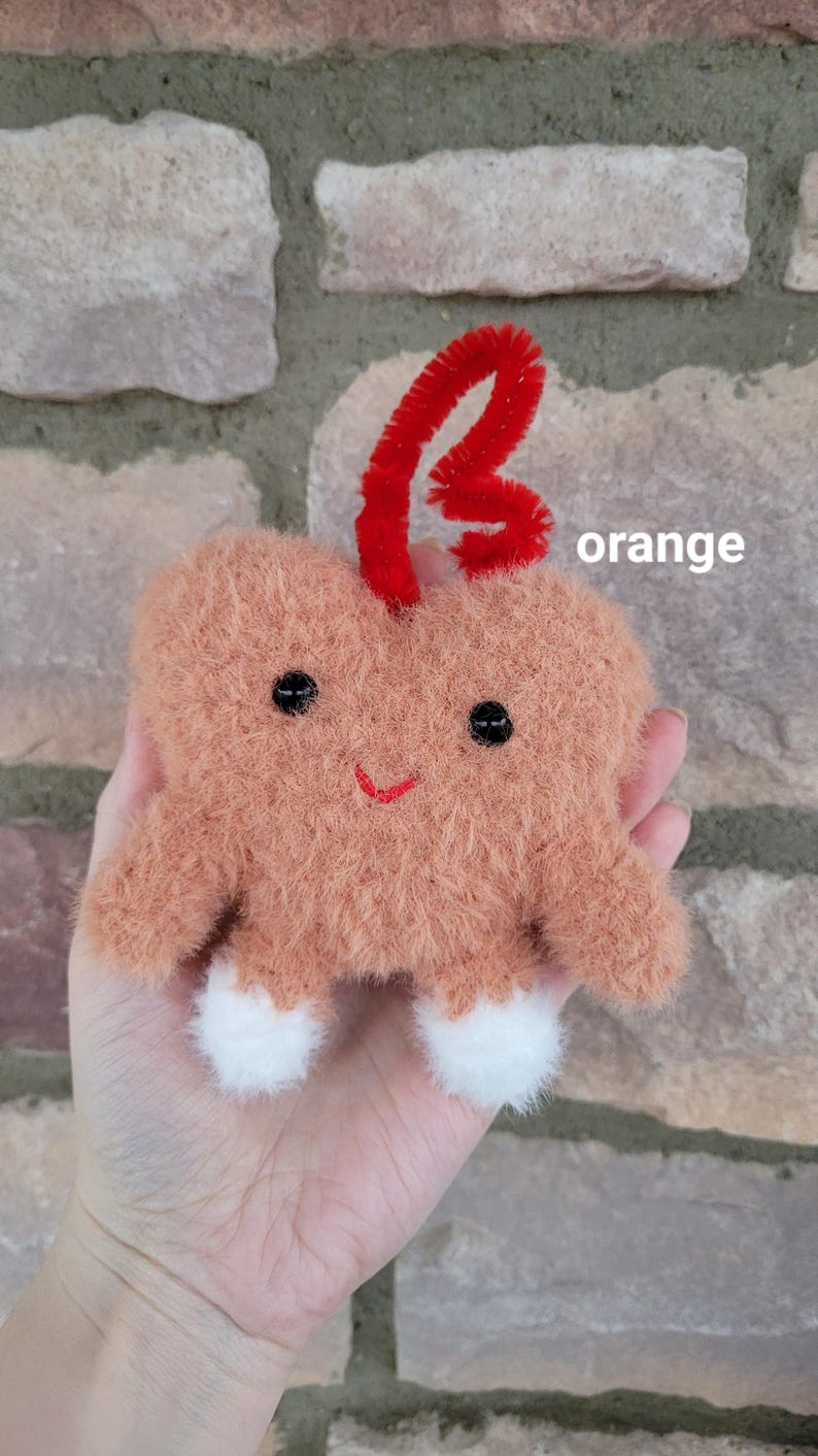 Stray Kids Heart Monster Crochet Plush - SKZ Amigurumi Kpop Gift - Etsy