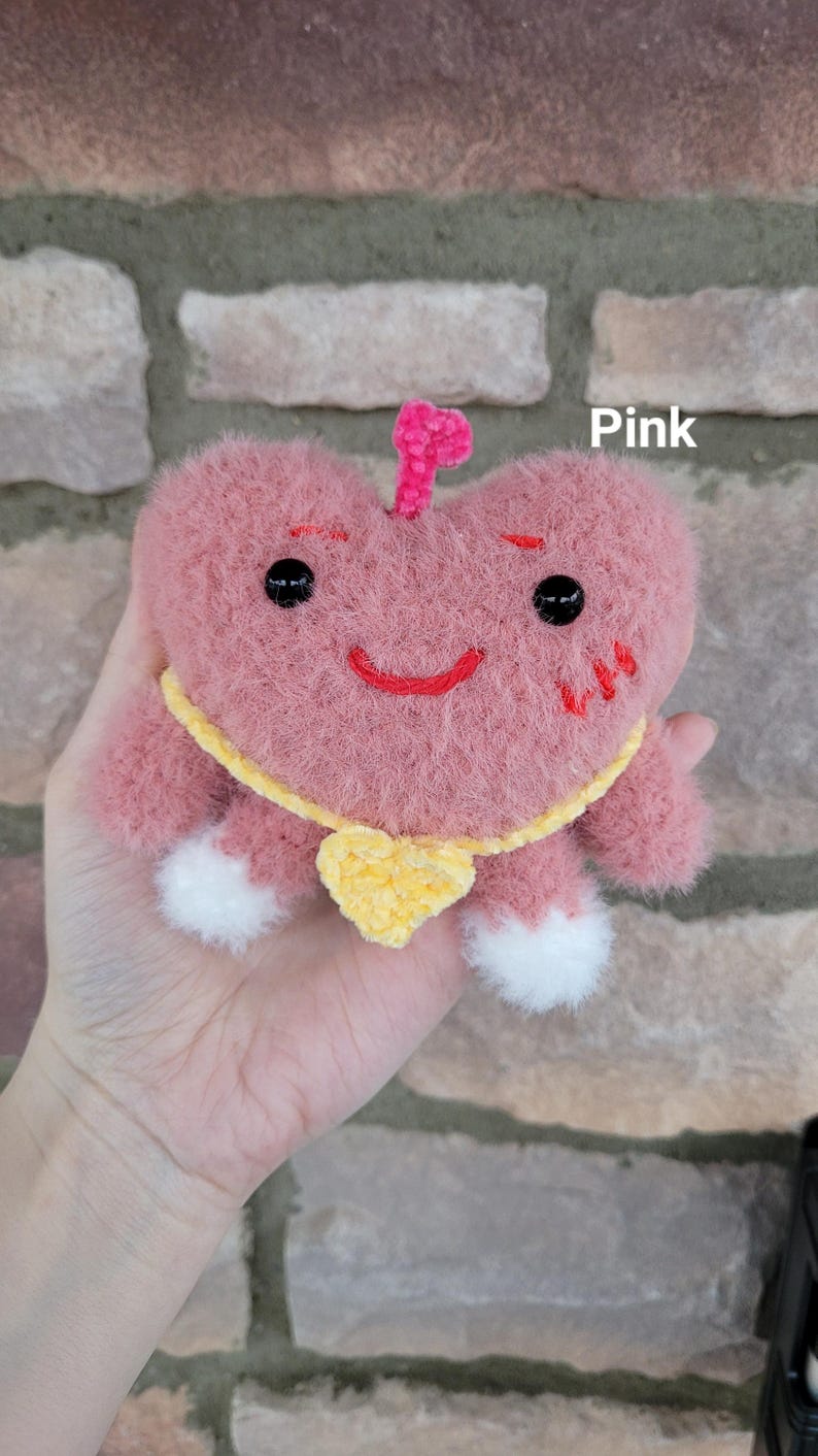 Stray Kids Heart Monster Crochet Plush - SKZ Amigurumi Kpop Gift - Etsy