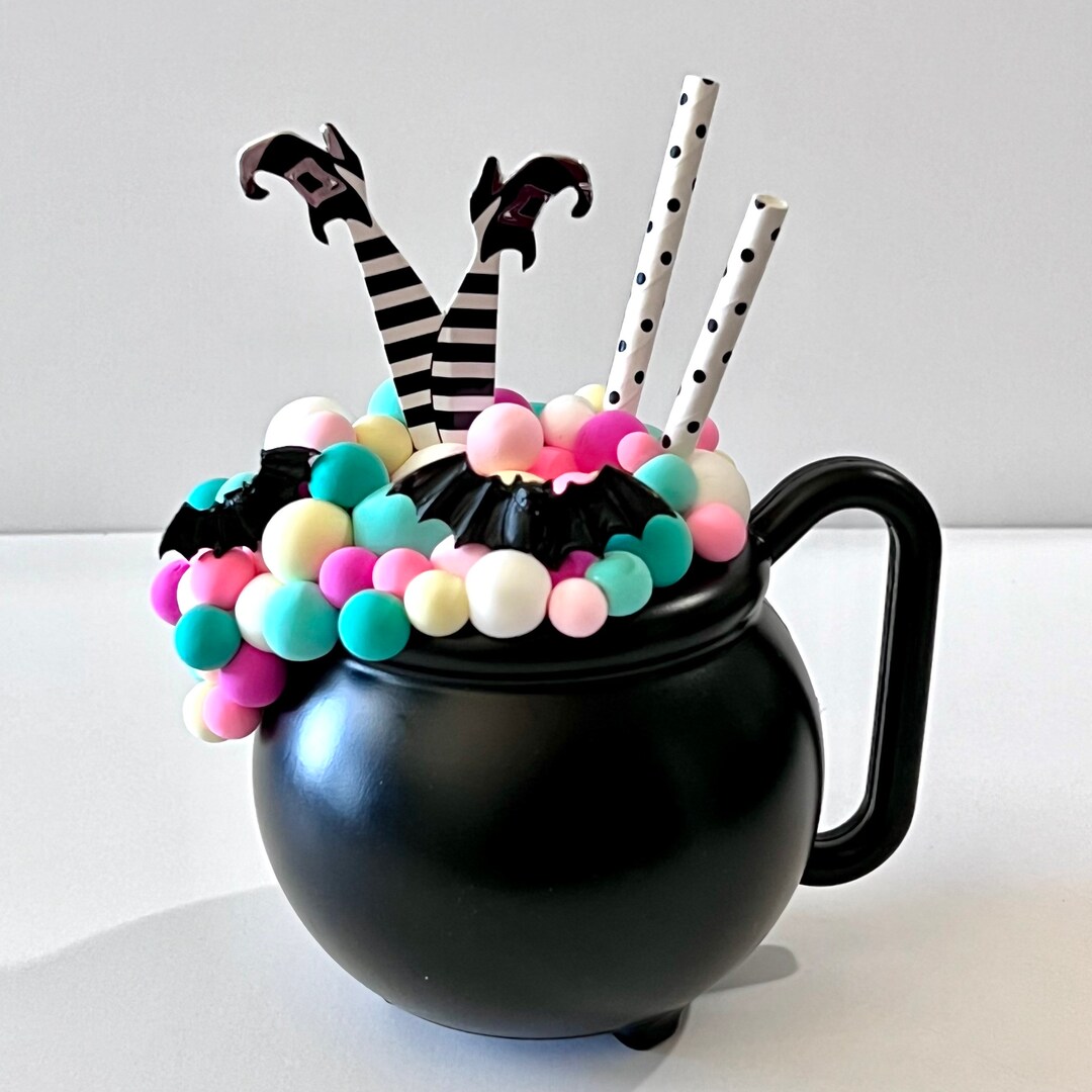 Halloween Witch Cauldron Mug, Cauldron Mug, Halloween Decor, Halloween ...