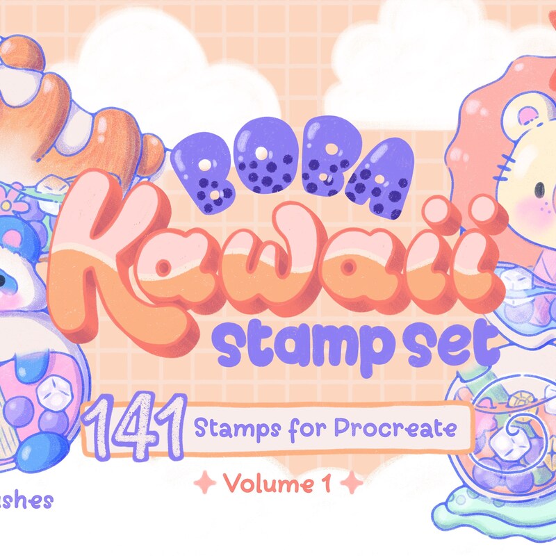 Kawaii Stamp - Etsy