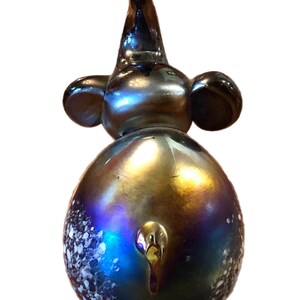 Penco Iridescent Art Glass Elephant Vintage - Etsy