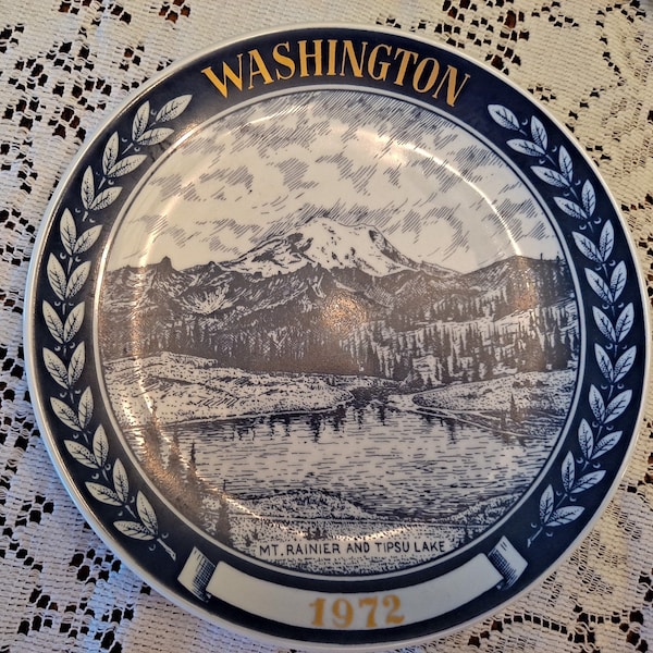 Souvenir Washington State Plates - Etsy