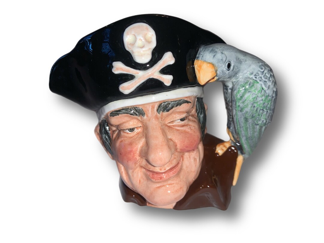 Long John Silver D6386 Character Mug Toby Jug Royal Doulton - Etsy