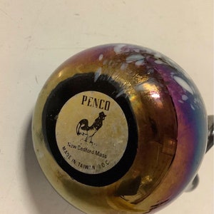 Penco Iridescent Art Glass Elephant Vintage - Etsy