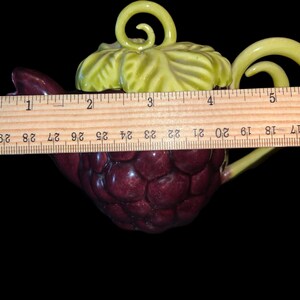 Grape Mini Teapot With Creamer Hand-painted - Etsy