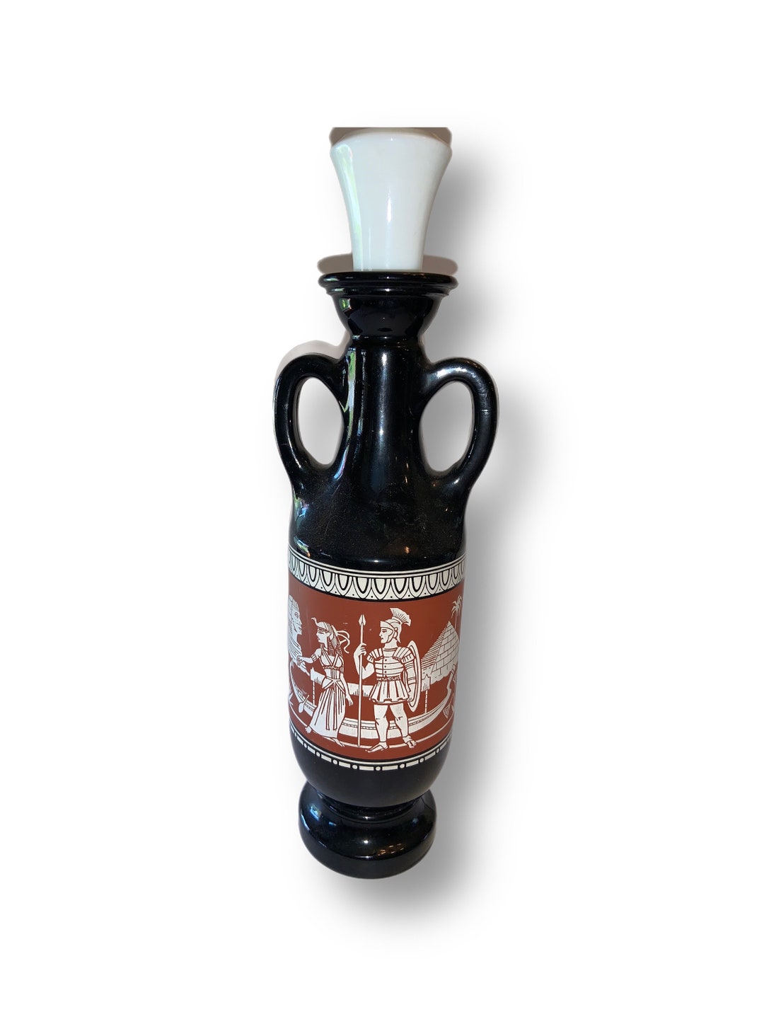 Jim Beam Decanter Cleopatra Whiskey Bottle Vintage Barware - Etsy