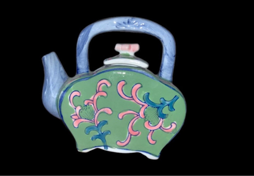 Handcrafted Ben Rickert Teapot: Signed Porcelain Art Collectible - Etsy