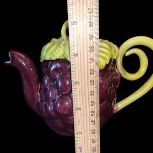 Grape Mini Teapot With Creamer Hand-painted - Etsy
