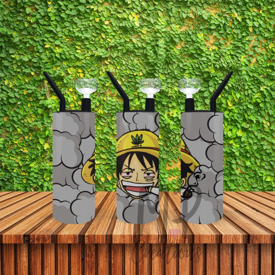 One Piece Luffy Hookah Tumbler - Etsy