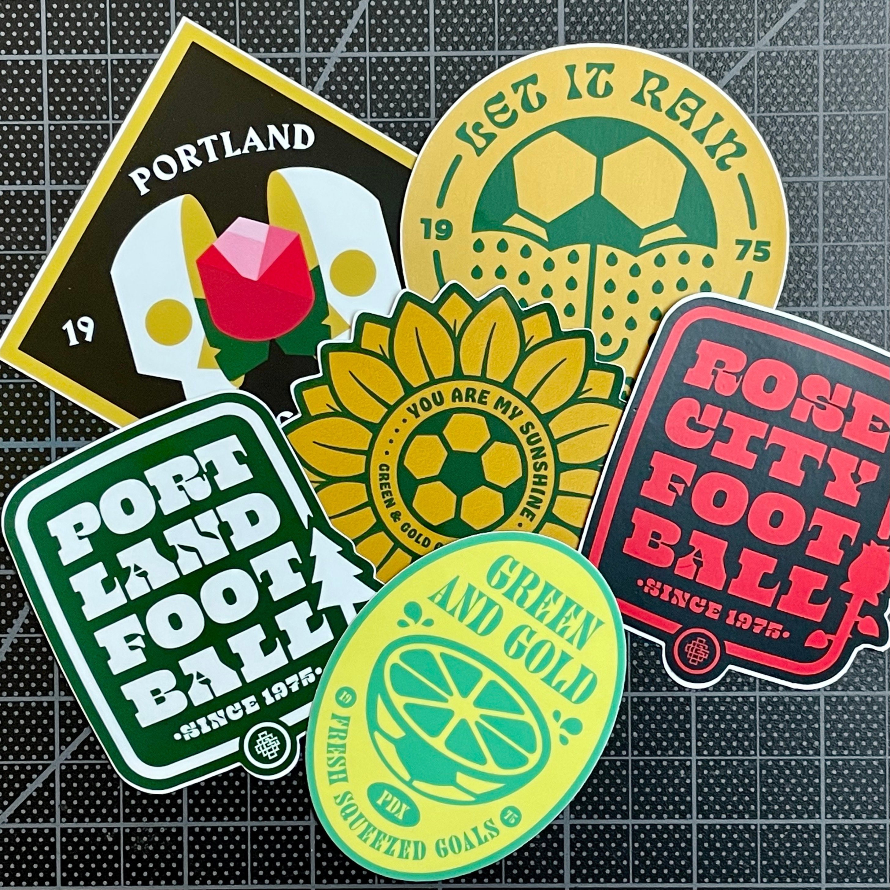 Green & Gold Sticker Pack 01 - Etsy