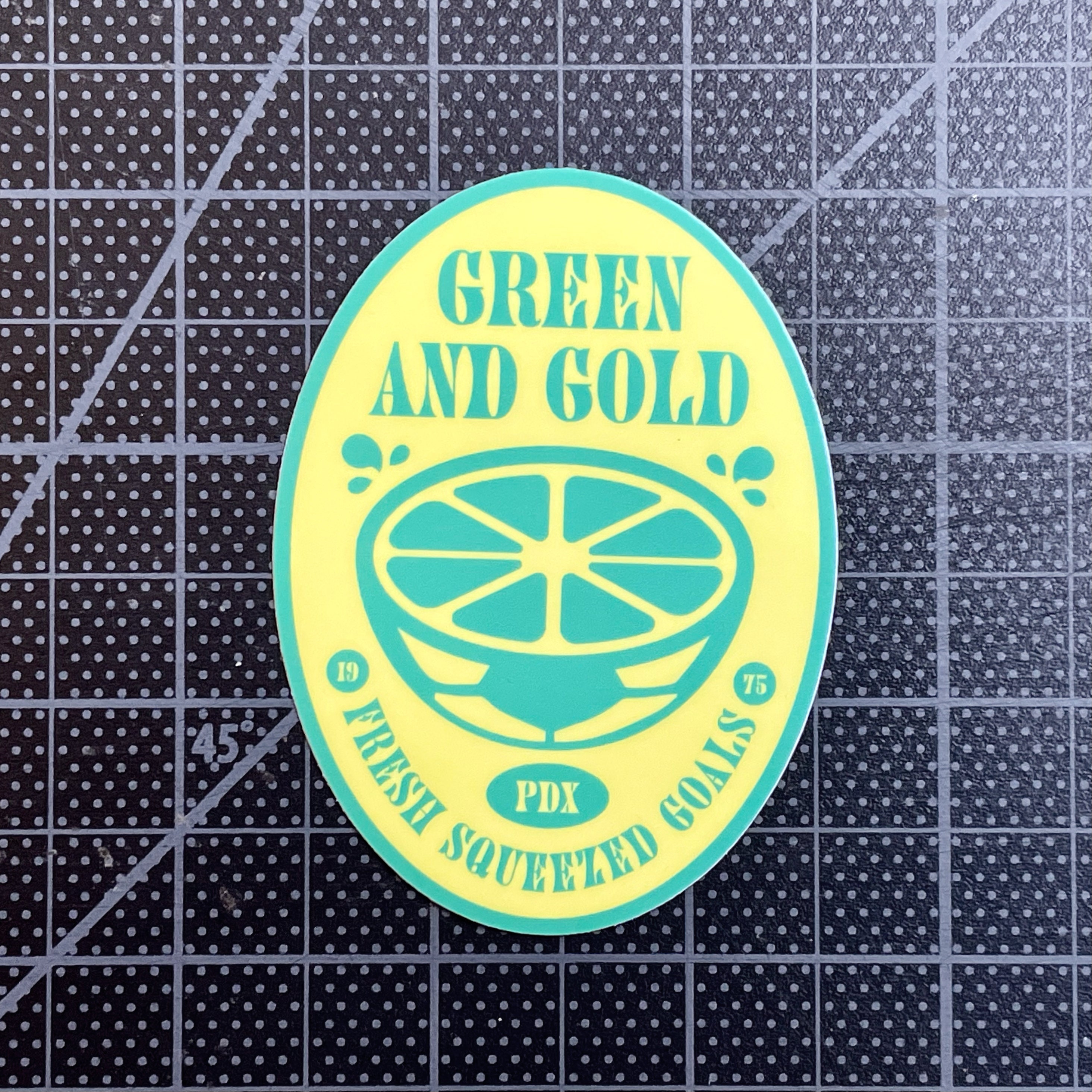 Green & Gold Sticker Pack 01 - Etsy