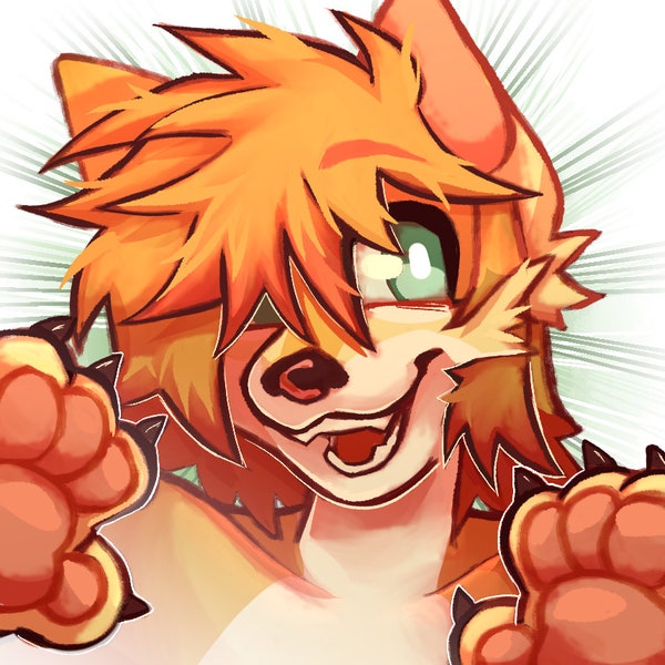 Furry Profile Picture Icon - Etsy