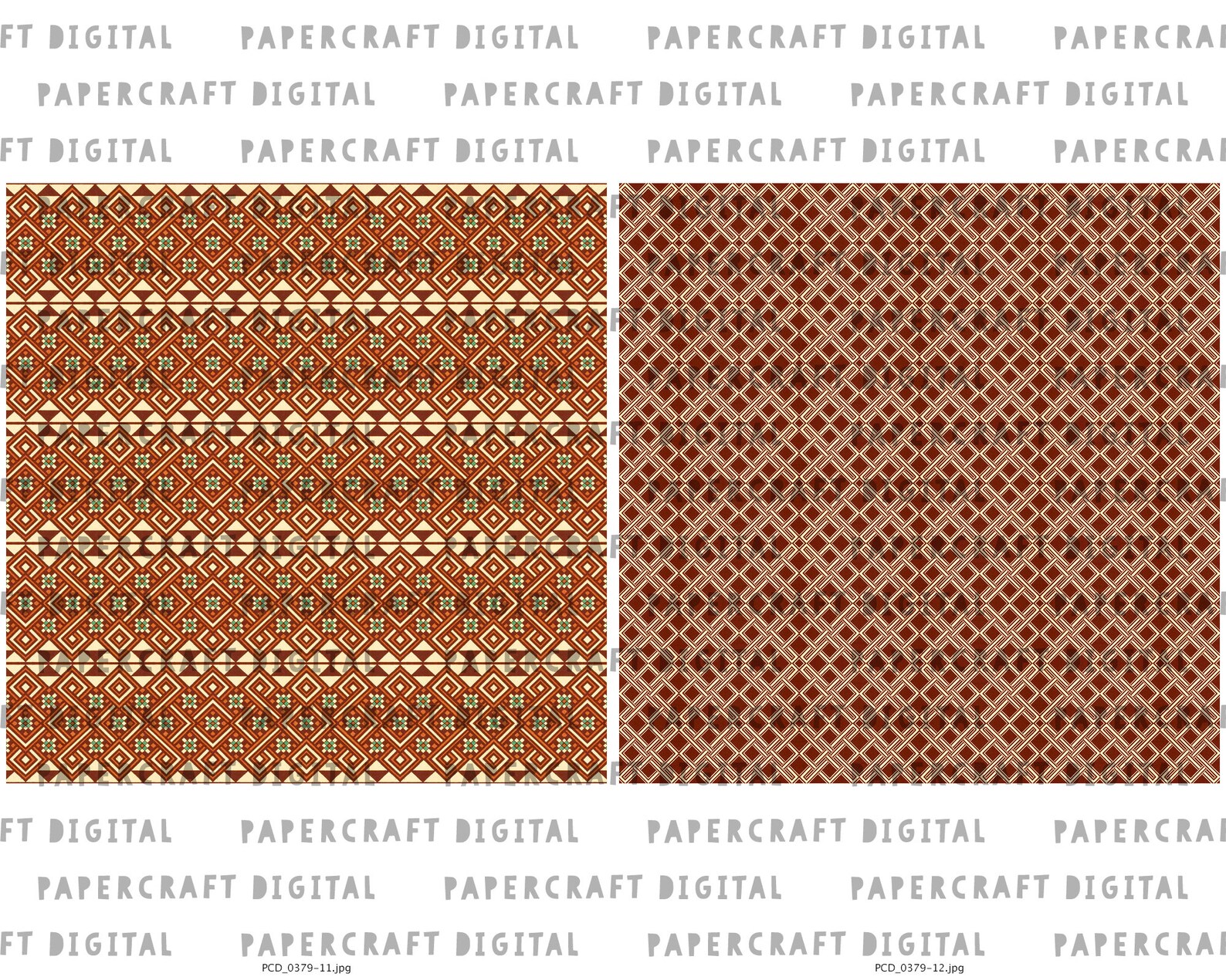 Medieval Printable Paper Patterns | Old Middle Ages Seamless Decorative ...
