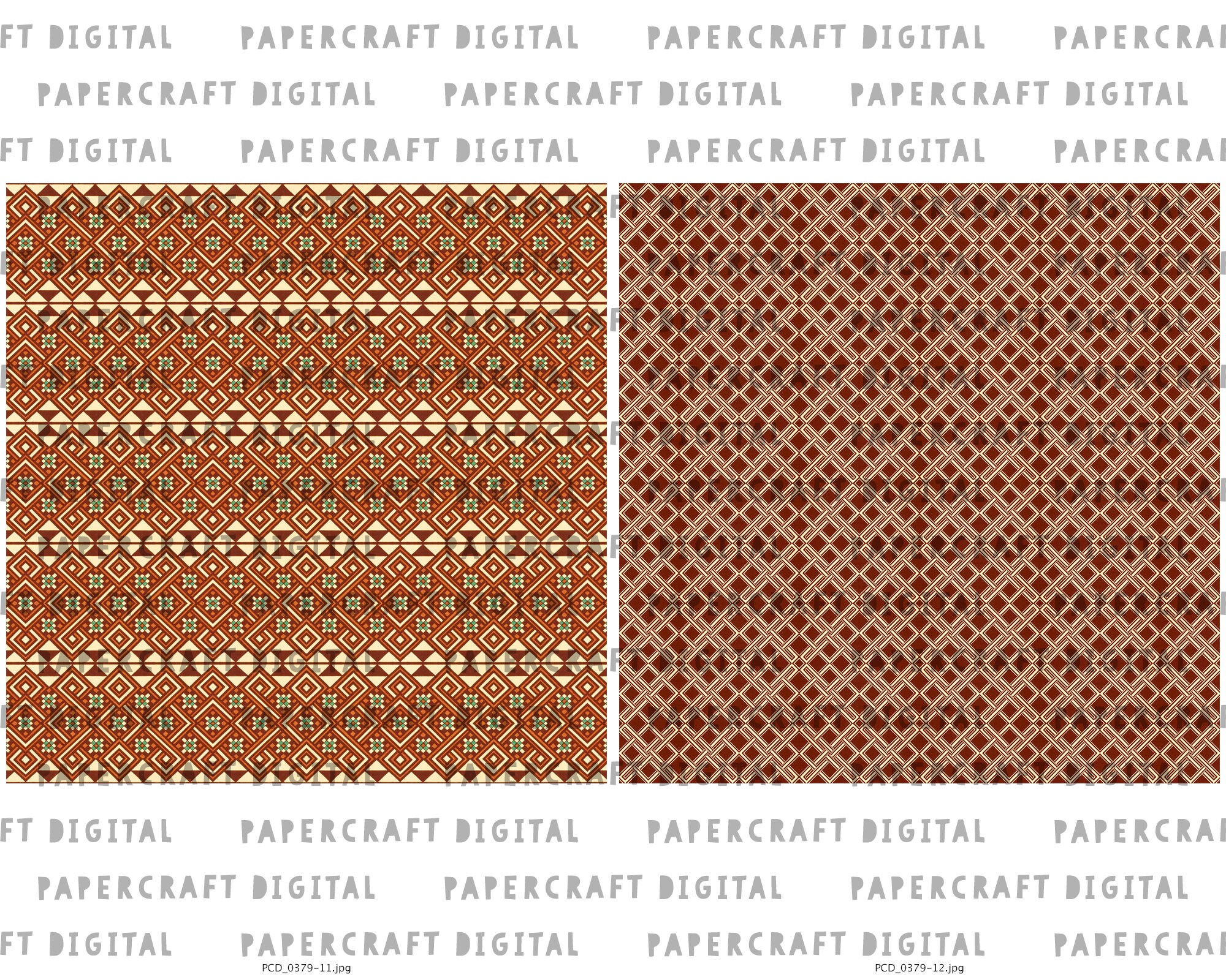 Medieval Printable Paper Patterns | Old Middle Ages Seamless Decorative ...