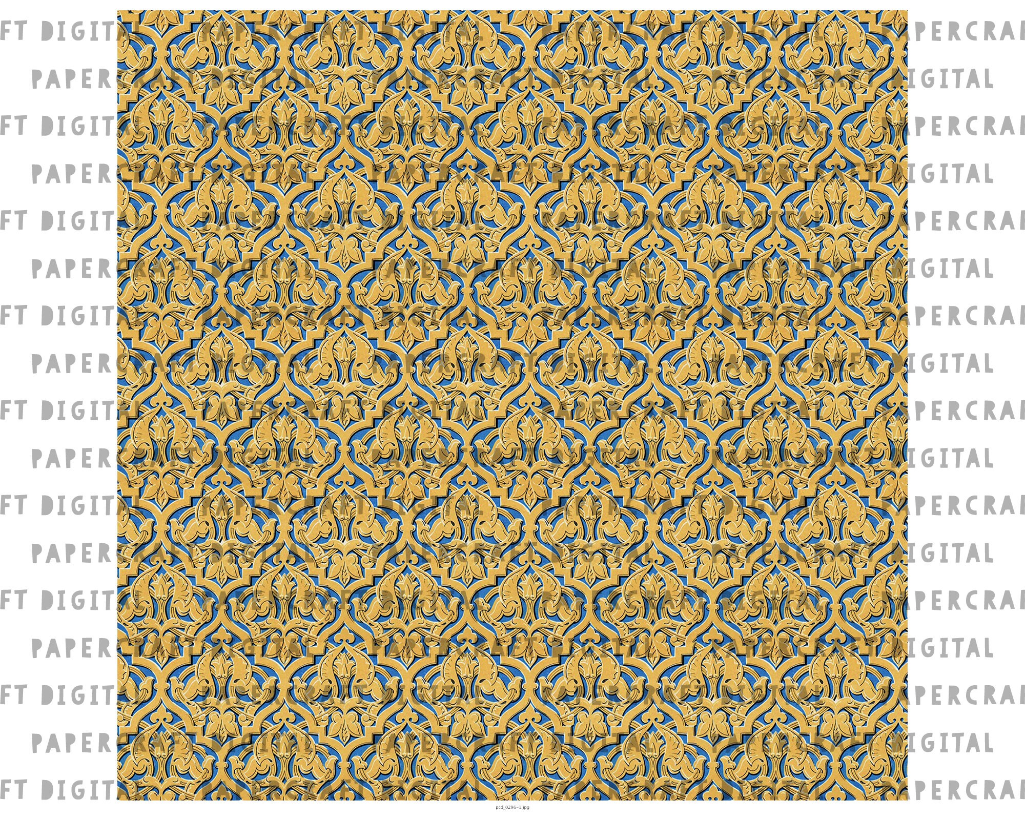 Vintage Scrapbook Printable Paper Old Ornamental Pattern - Etsy