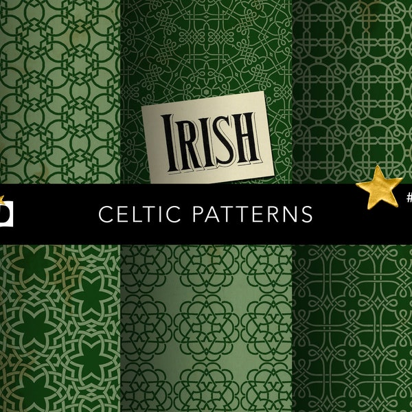 Irish Digital Paper - Etsy