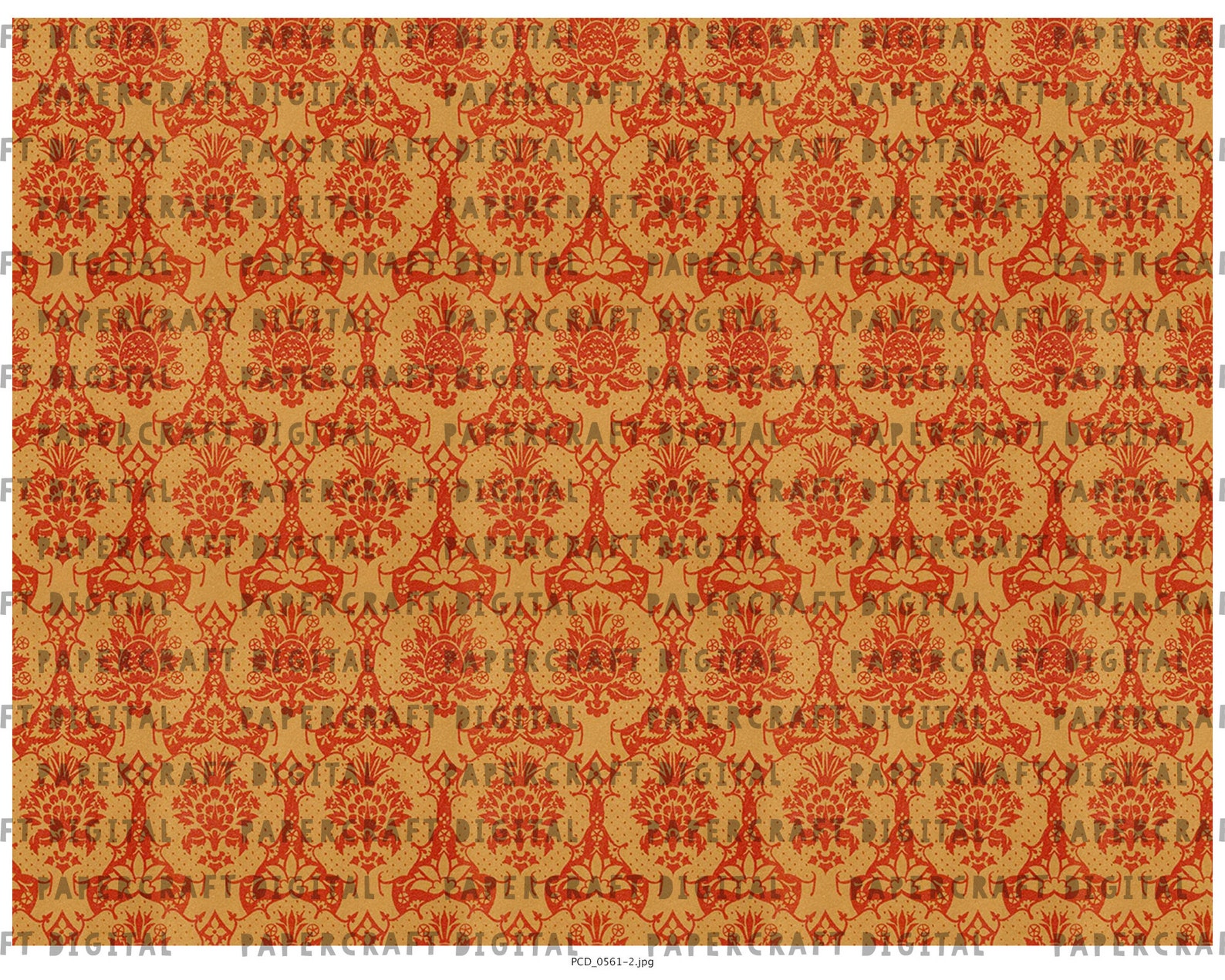 Printable Papers | 15th Century Italian Wallpaper Patterns - Etsy