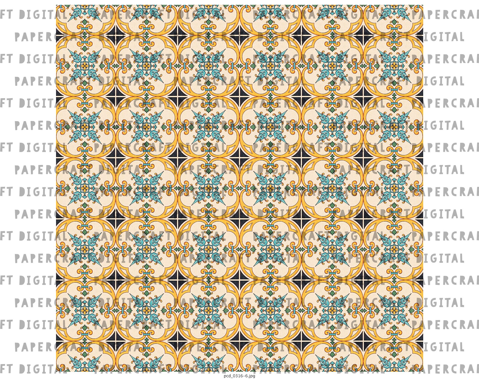 Vintage Scrapbook Printable Paper Old Antique Italian | Etsy