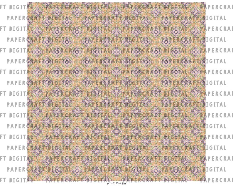 Vintage Scrapbook Printable Paper Old Medieval Patterned - Etsy