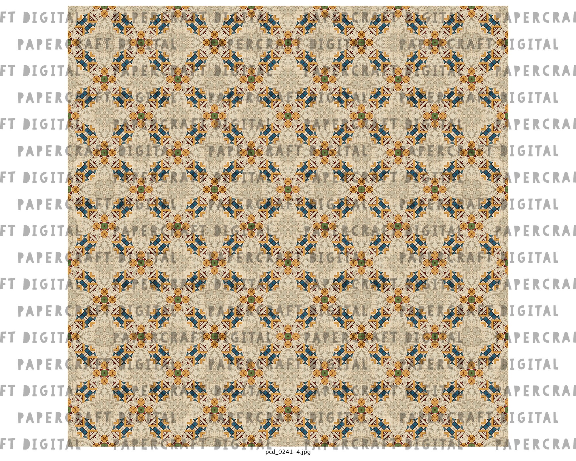 Vintage Scrapbook Printable Paper Old Medieval Endpaper - Etsy