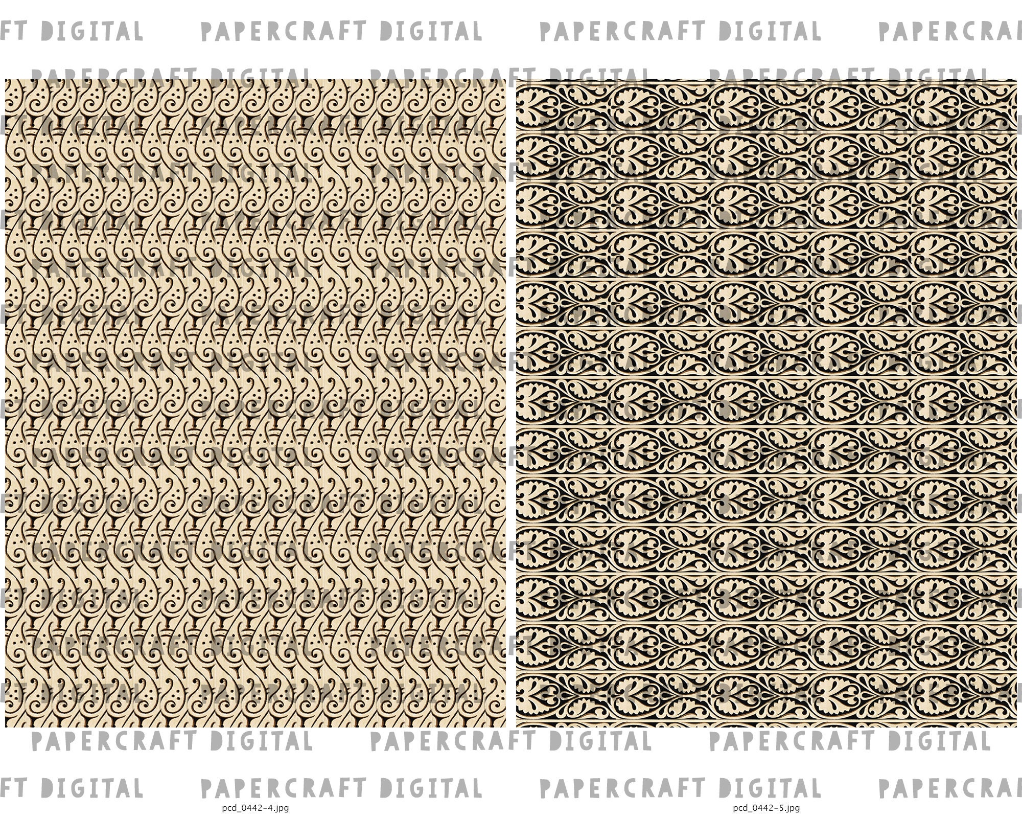 Old Arabian Arabic Patterns Middle Eastern Decorative Printable Papers ...