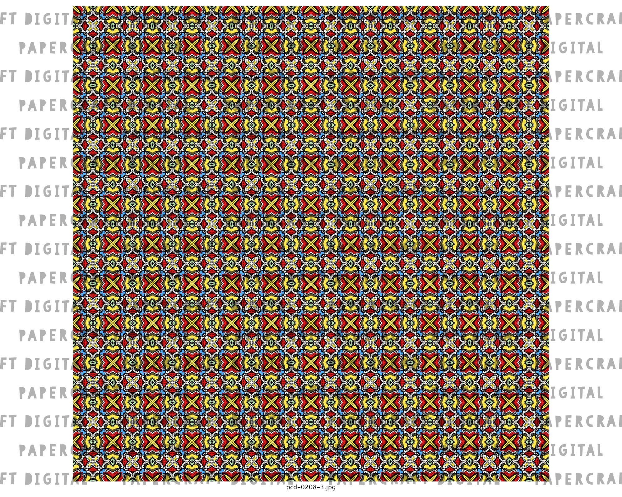 Vintage Scrapbook Printable Paper Old Medieval Pattern Decorative ...