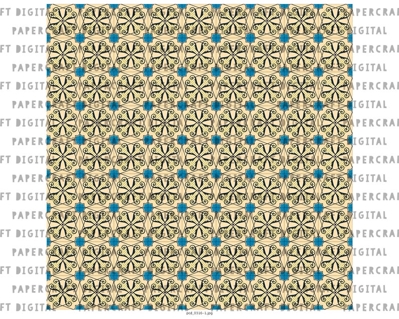 Vintage Scrapbook Printable Paper Old Antique Italian Pattern Seamless ...