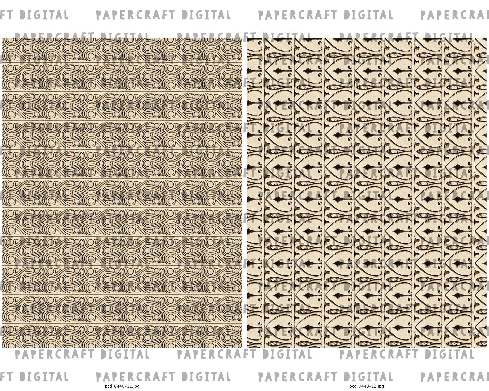 Old Arabian Arabic Patterns Middle Eastern Decorative Printable Papers ...