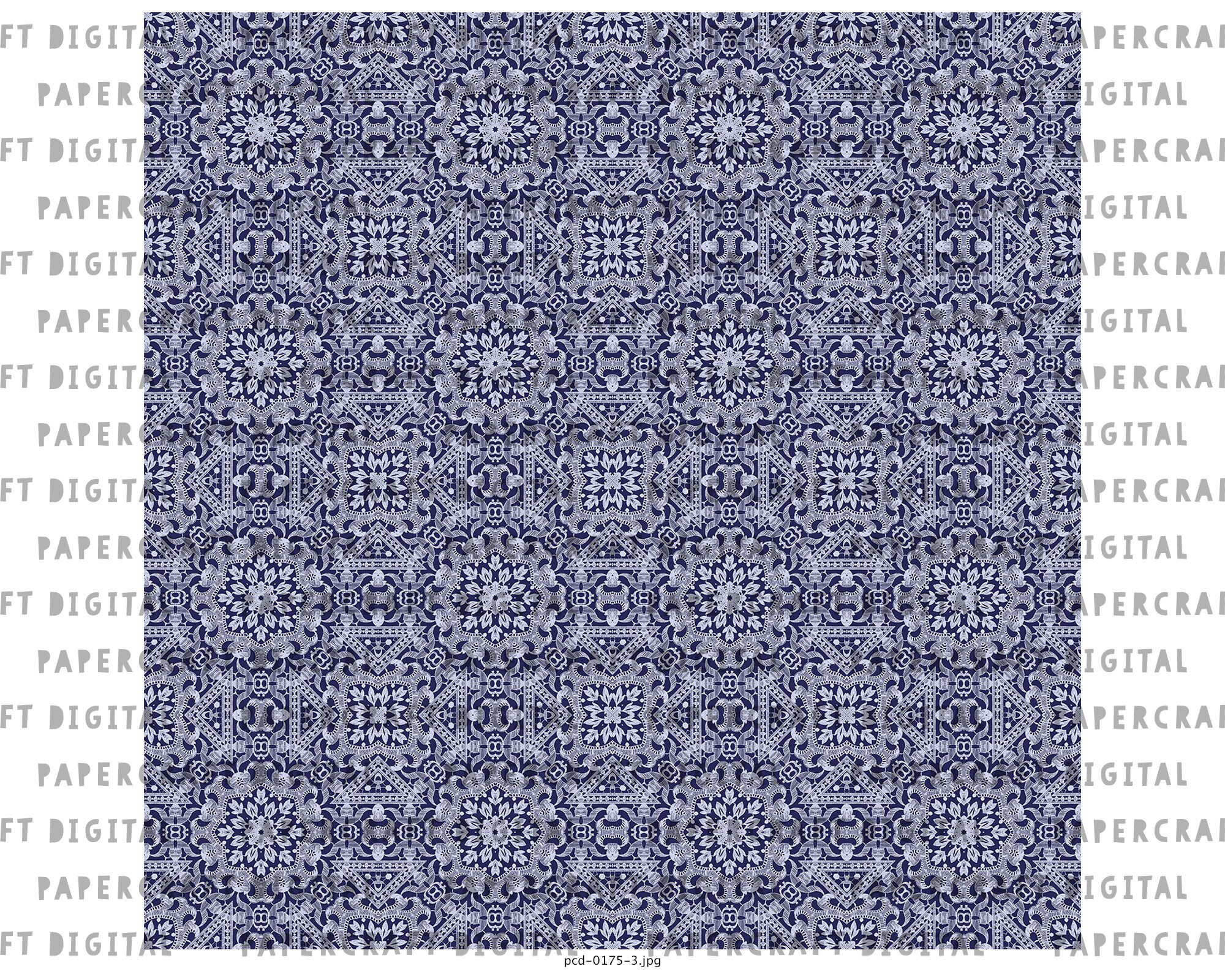 Vintage Scrapbook Printable Paper Old Ornamental Pattern | Etsy