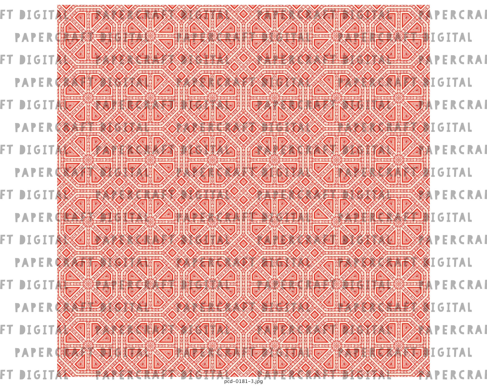 Vintage Scrapbook Printable Paper | Old Medieval Pattern | Seamless ...
