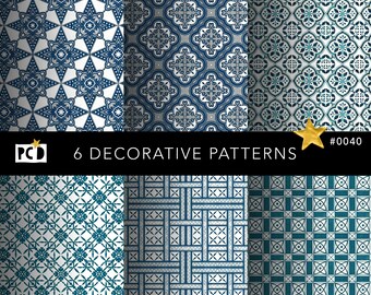 Vintage Scrapbook Printable Paper Old Medieval Pattern Seamless ...