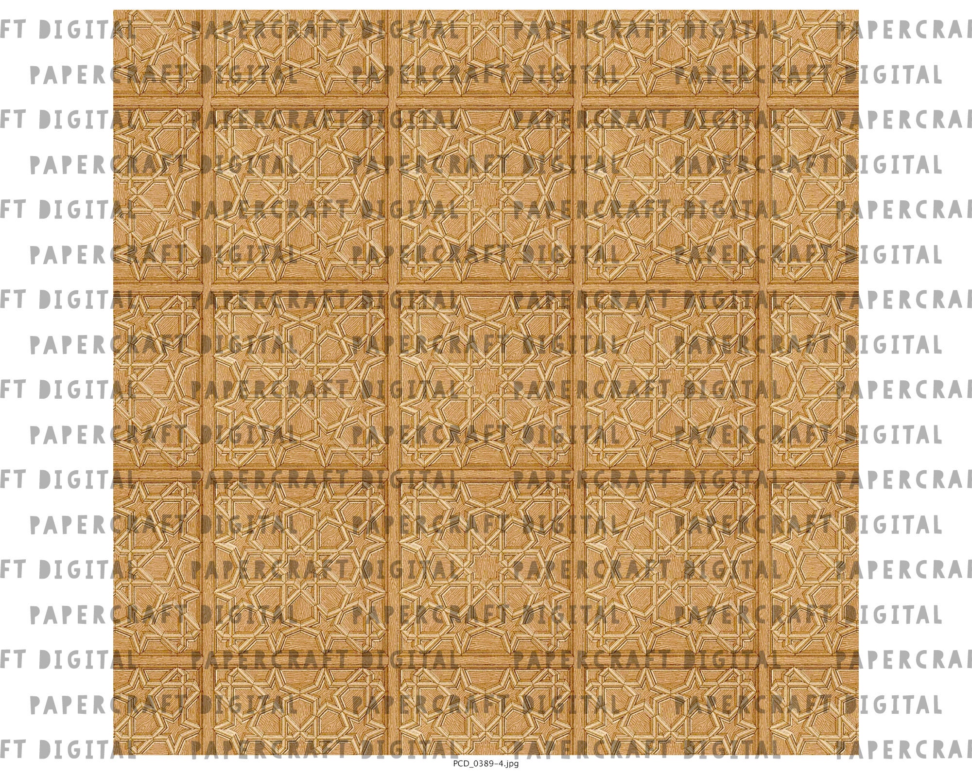 Vintage Arabic Printable Paper Old Antique Islamic Pattern | Etsy