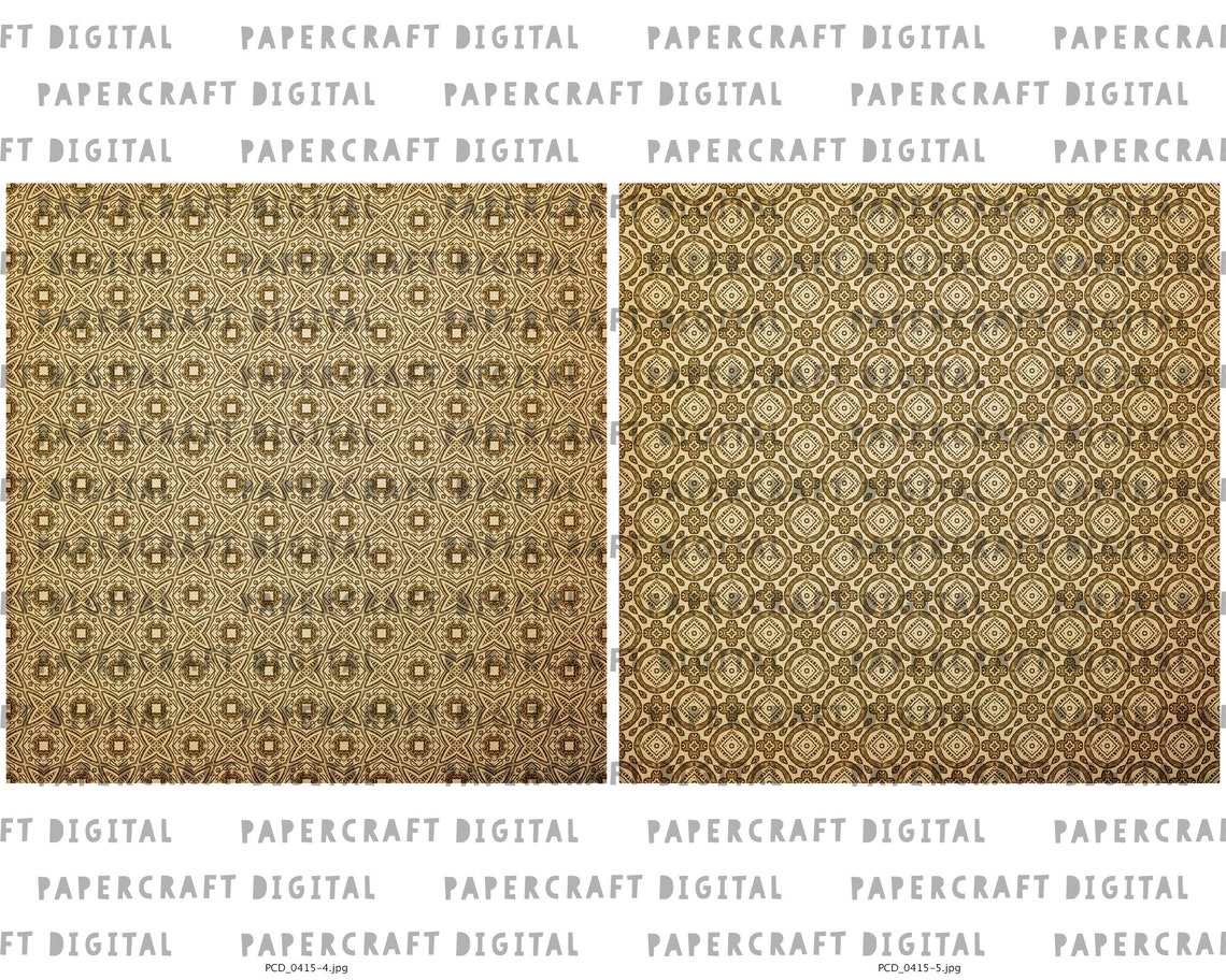 Old Roman Patterns Antique Printable Digital Paper Pack | Etsy