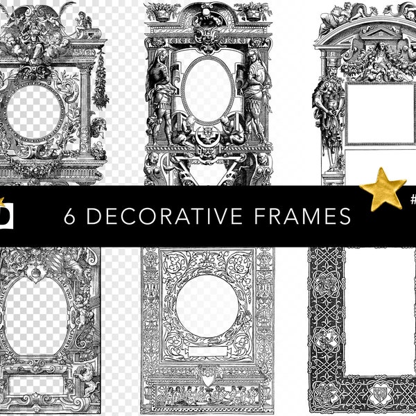 Illuminated Manuscript Border - Etsy